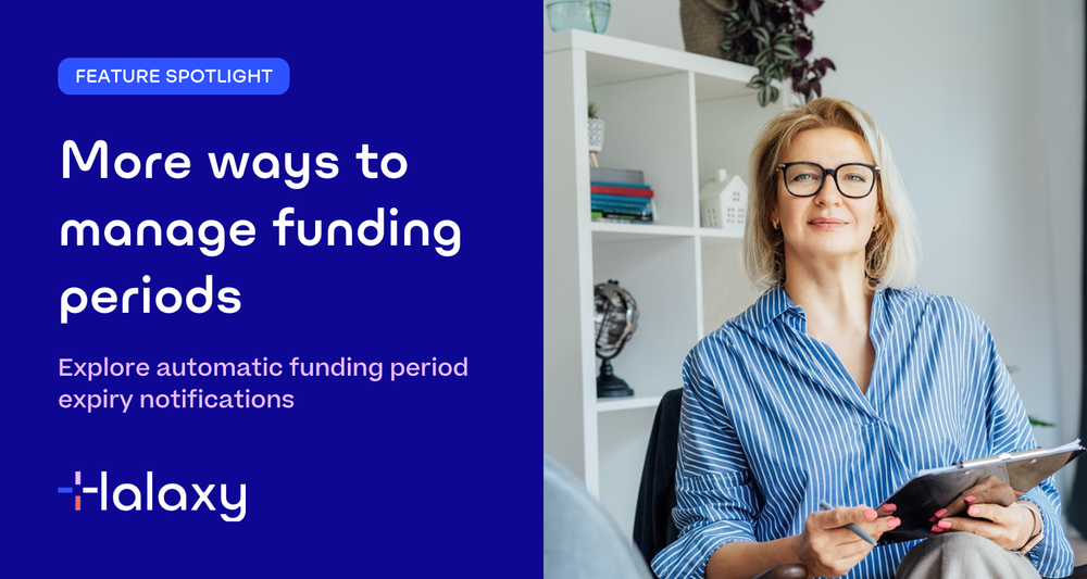 Set automated notifications for when a funding period is set to expire ...