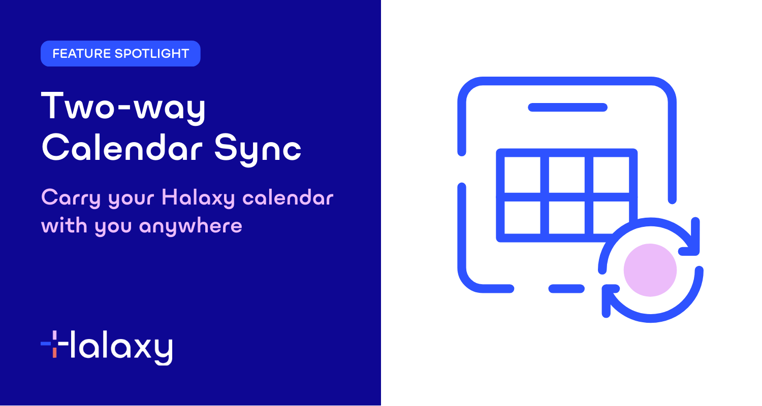 Explore the benefits of using two-way sync in Halaxy