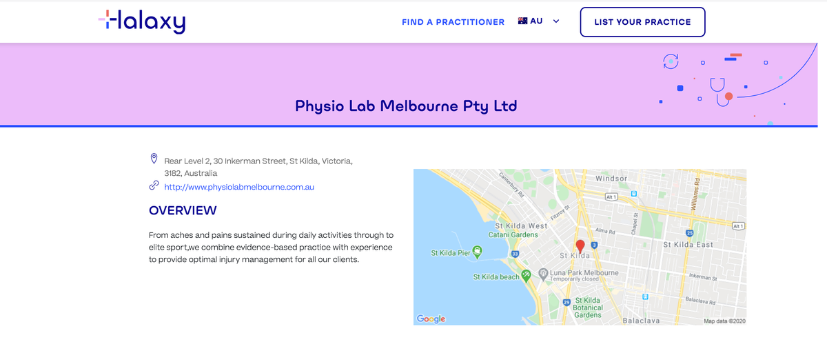 Improve your online presence with a superstar Halaxy profile