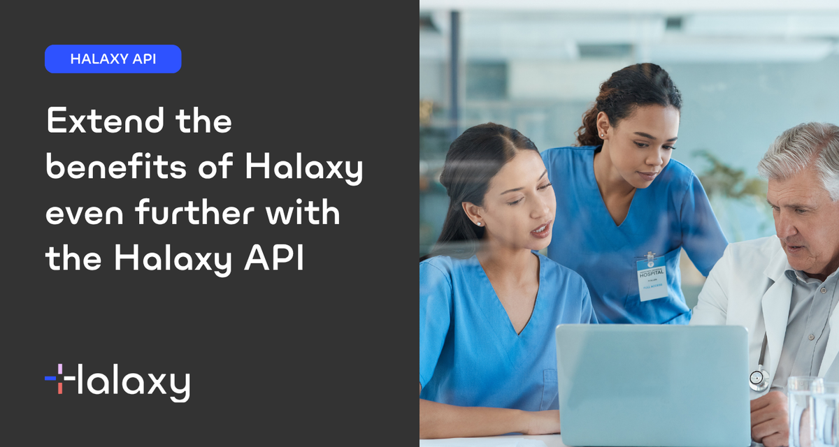 Extend the benefits of Halaxy even further with the Halaxy API